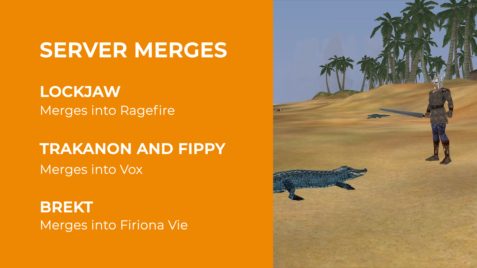 Server merges to happen on May 20, 2020 – The EverQuest Show