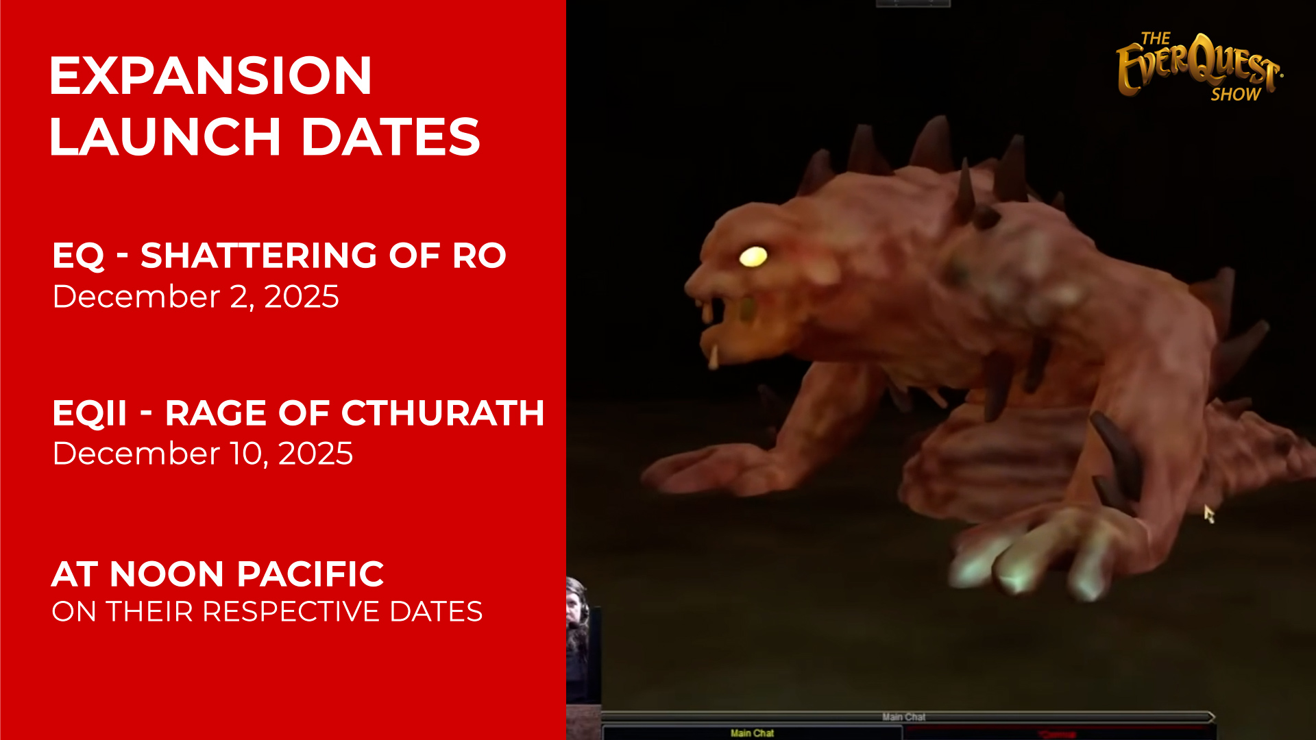 More bonus experience, expansion launch dates and swag store updates ...