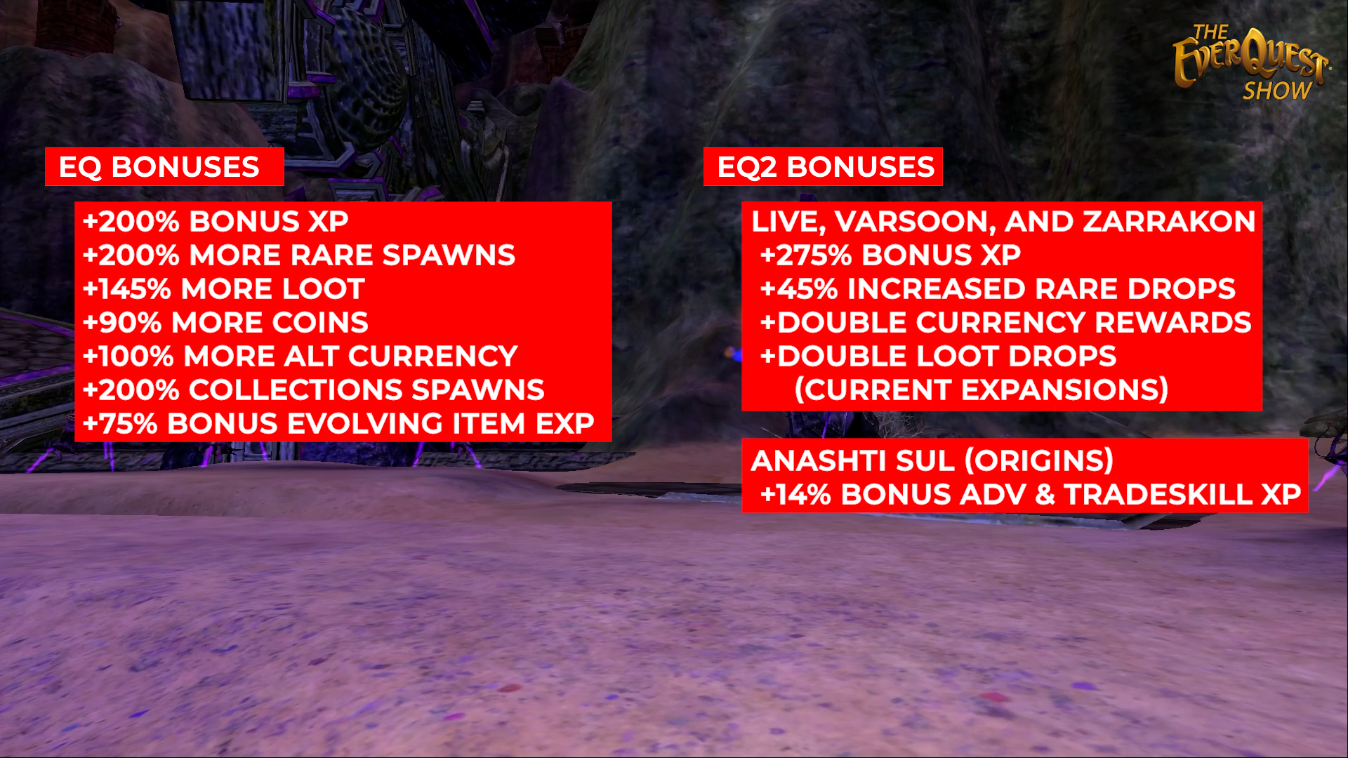 Extra Life Bonuses are live! Tons of events and EverQuest news! – The ...